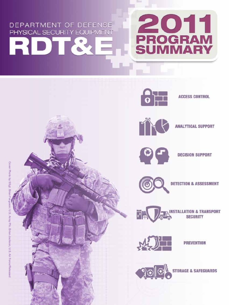 Physical Security Equipment DOD 2011 | PDF | United States Air Force ...