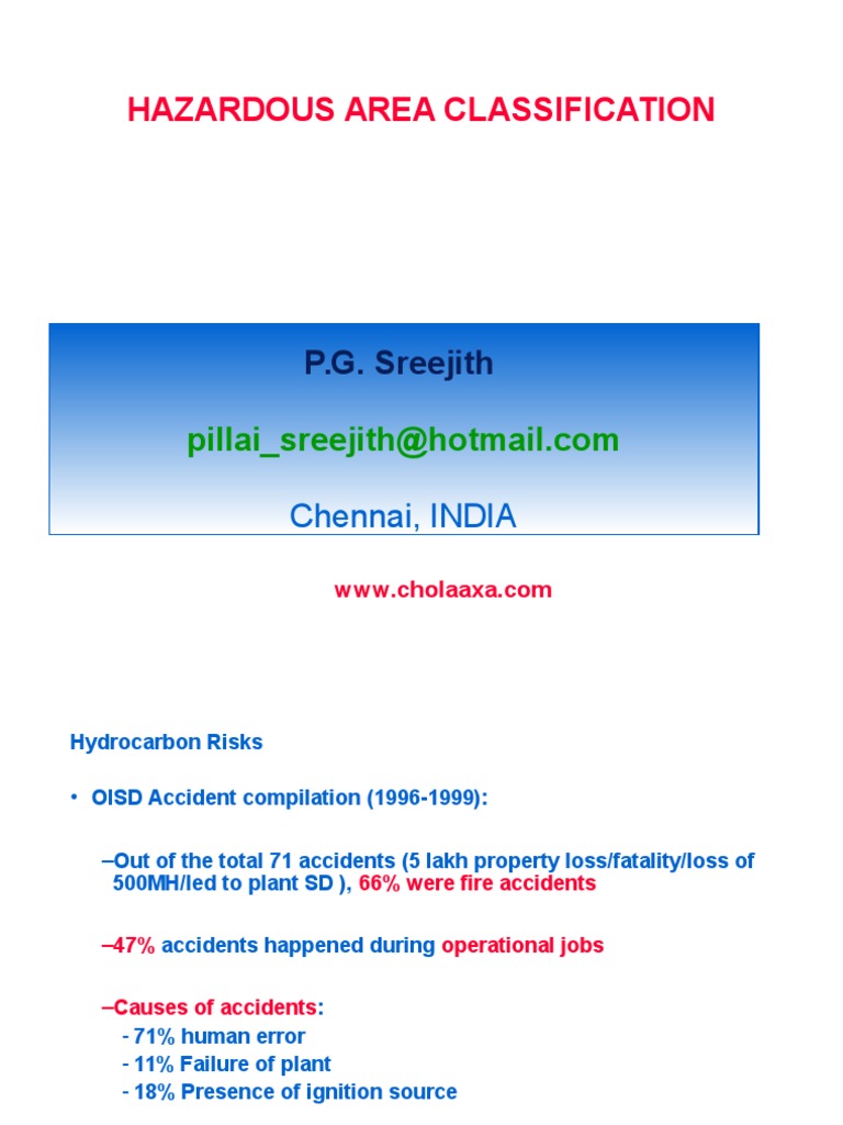 Hazardous Area Classification Guide | PDF | Electrical Connector ...