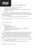 Gourmia Ice Cream Maker Recipes GSI170 | PDF | Ice Cream | Caramel