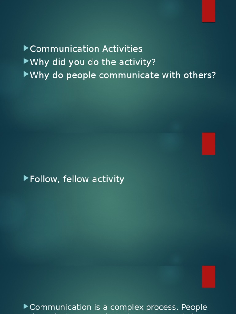 Functions of Communication | PDF | Nonverbal Communication | Action ...