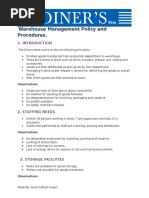 Store Management SOP Overview | PDF | Business