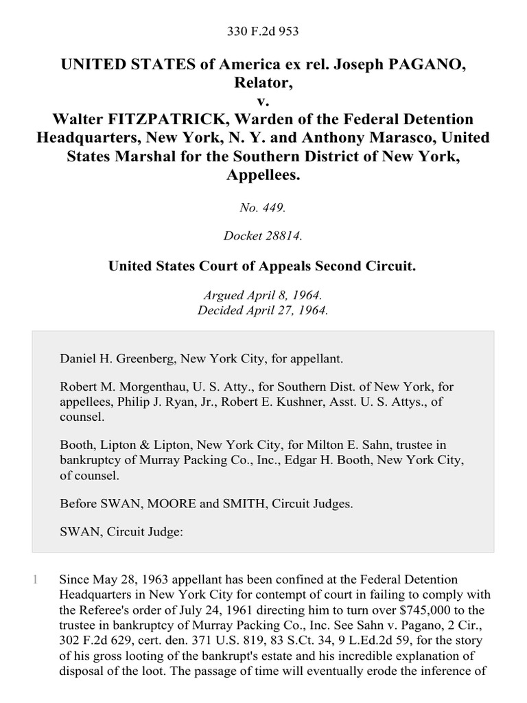 United States Court of Appeals Second Circuit.: No. 449. Docket 28814 | PDF
