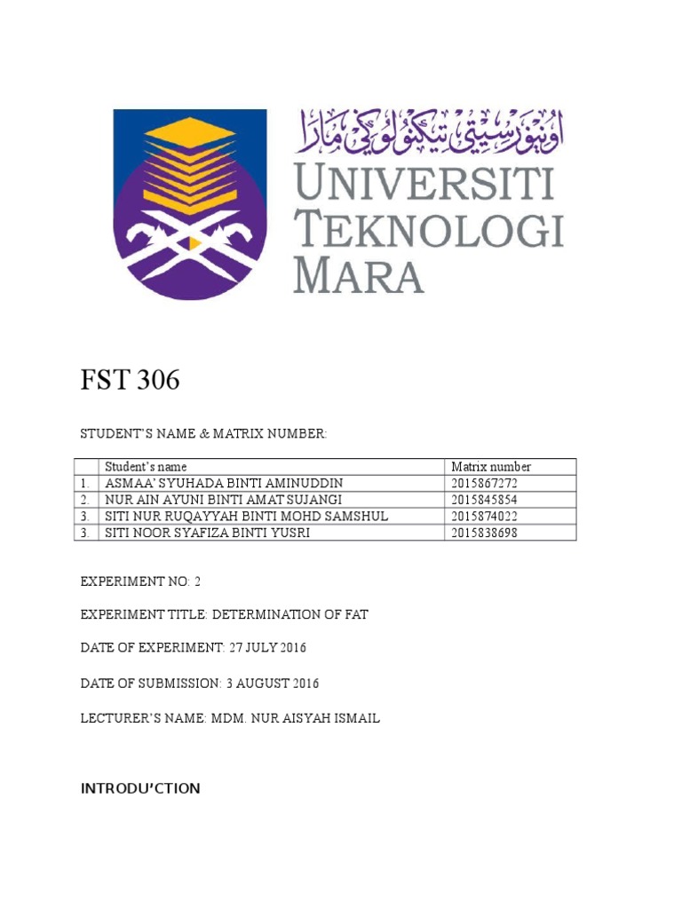 Lab Report Exp 2 | PDF | Solvent | Chemical Polarity
