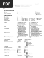 Form Skrining Kesehatan Pada Anak Sekolah | PDF