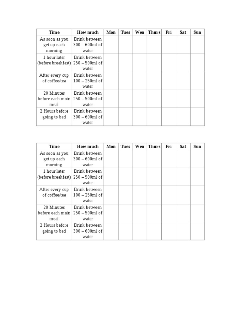 Time How Much Mon Tues Wen Thurs Fri Sat Sun | PDF