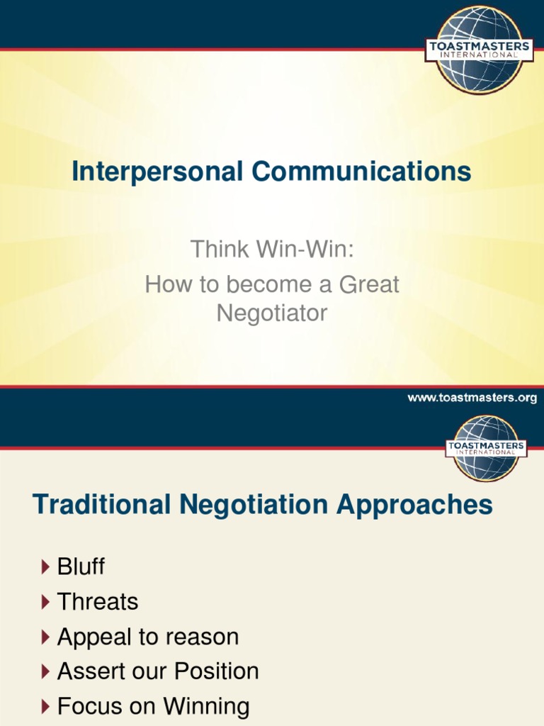 Toastmasters Personal Communication P2 | PDF