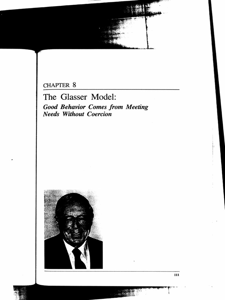 The Glasser Model | PDF | Career & Growth | Self-Improvement