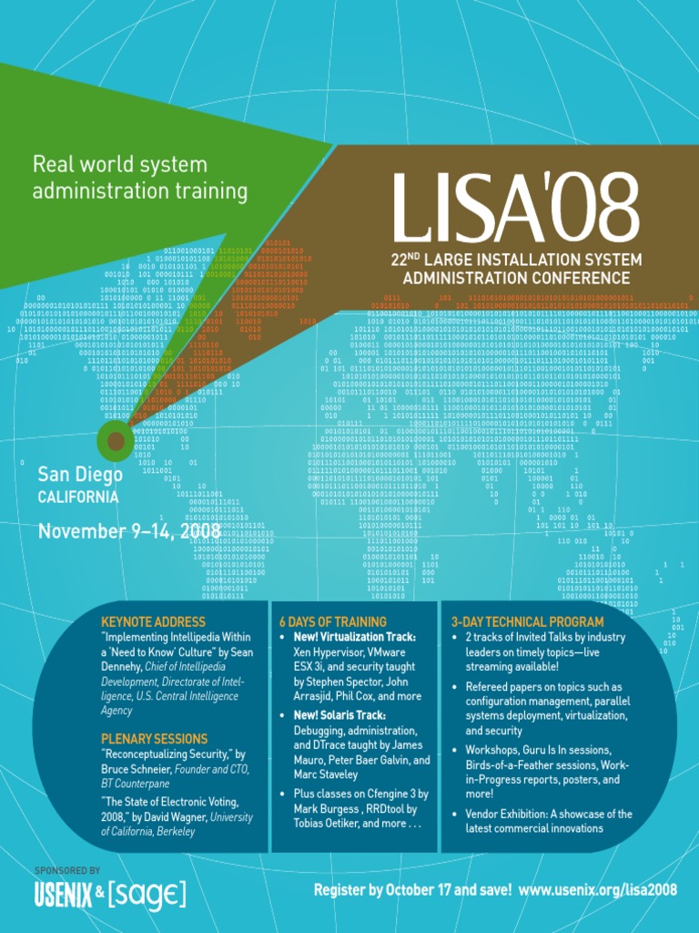 Lisa08 Brochure | PDF | Linux | Thread (Computing)