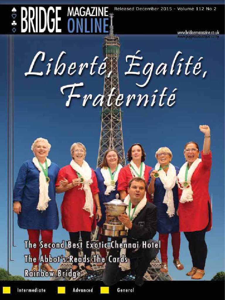Bridge Magazine 2015-Dec | PDF | Contract Bridge | Whist Family Of Card ...