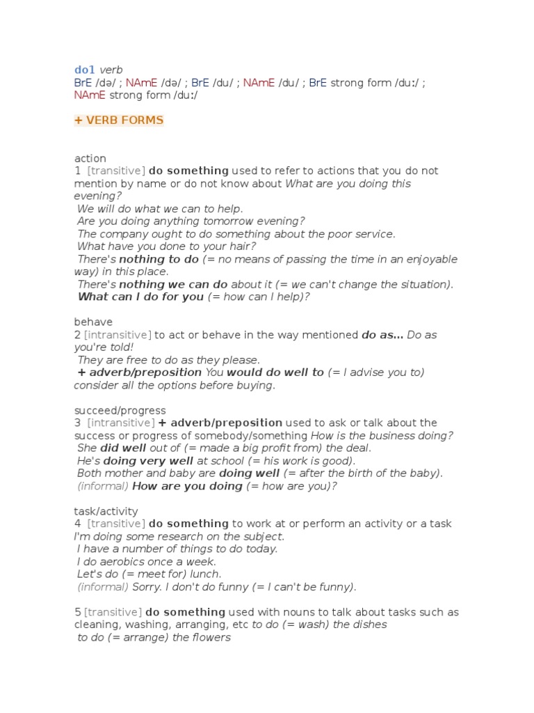 Make and Do | PDF | Linguistic Morphology | Linguistic Typology