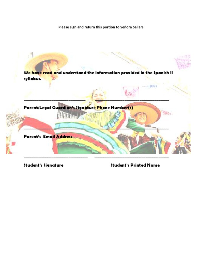 Syllabus Signature Form | PDF | Business
