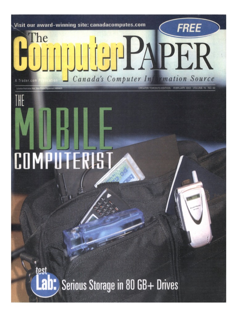 2002-02 The Computer Paper - Ontario Edition | PDF | Computer Keyboard ...