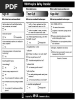 AORN Comprehensive Surgical Checklist 2016 | PDF | Surgery | Anesthesia