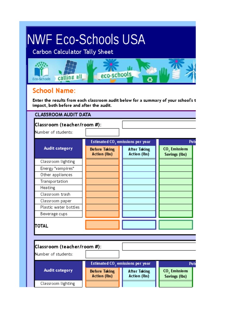 CO2 Calculator | PDF | Carbon Footprint | Classroom