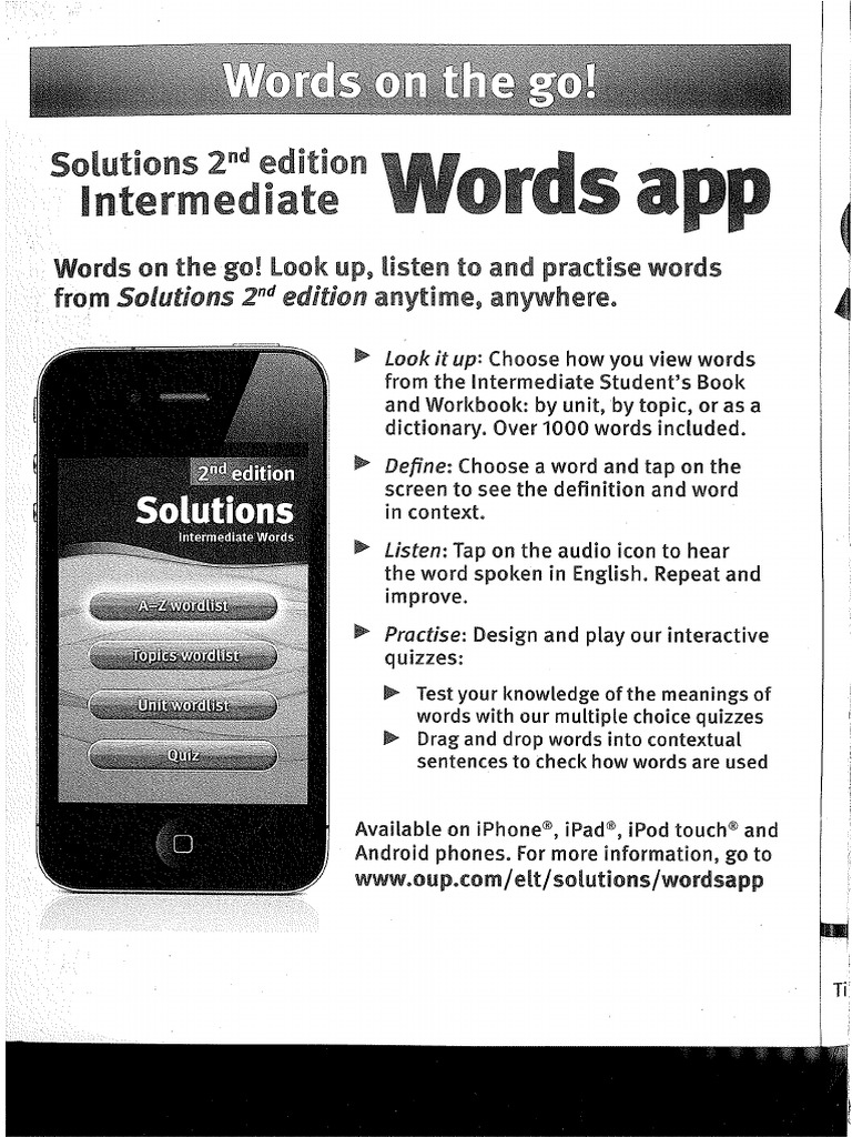 Solution Intermediate Student S Book Pdf