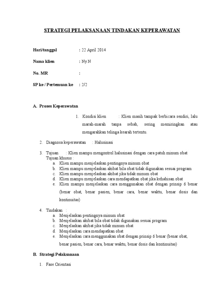 SP Halusinasi 2 | PDF