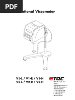 Model 35 Viscometer Instruction Manual | PDF | Calibration | Viscosity