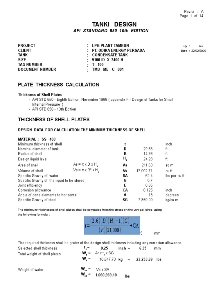 Calculation of T-100 | PDF | Science & Mathematics