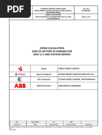 IEEE 485 Battery Sizing Methodology | PDF | Battery Charger | Battery ...