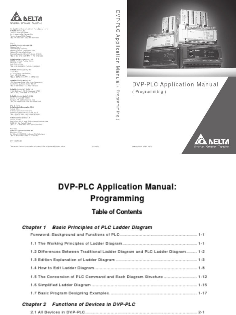 Delta PLC-Program O en 20130530 | PDF | Programmable Logic Controller ...