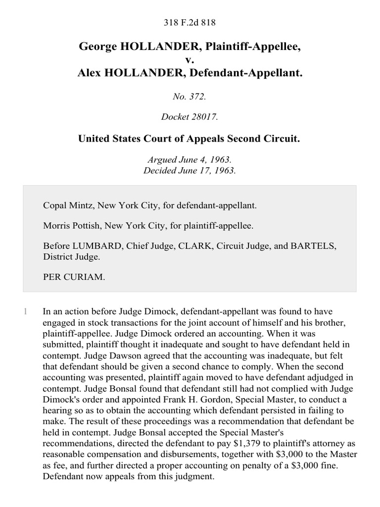 Legal Appeal in Stock Dispute | PDF | Politics