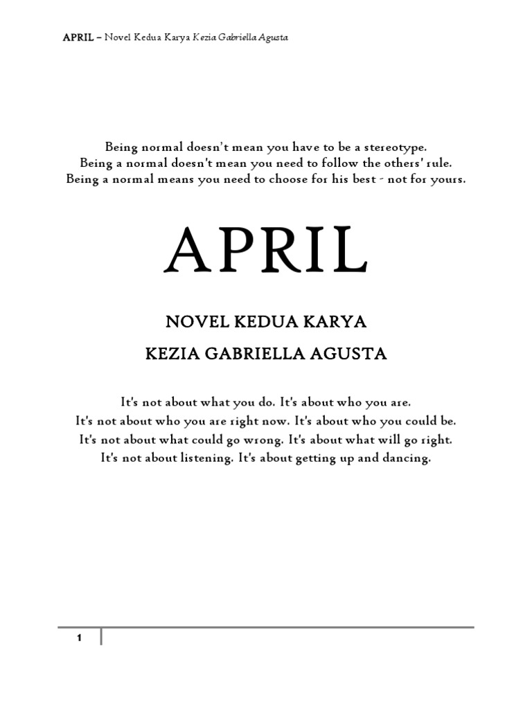 April 6 Chapters | PDF