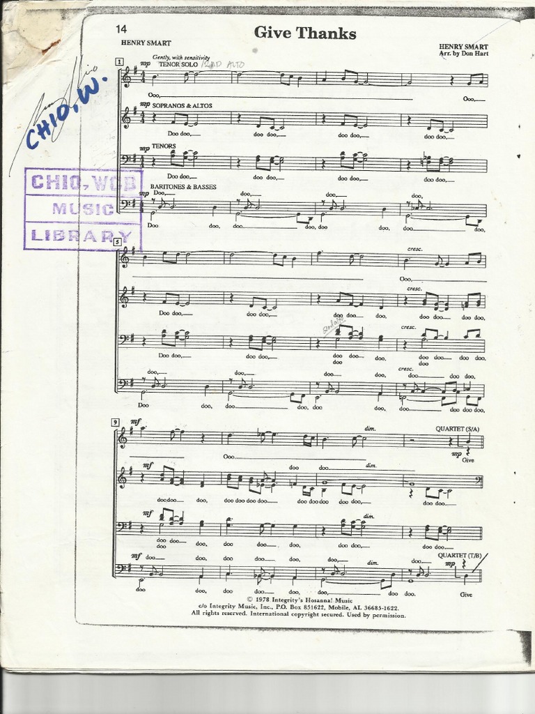 Give Thanks PDF | PDF