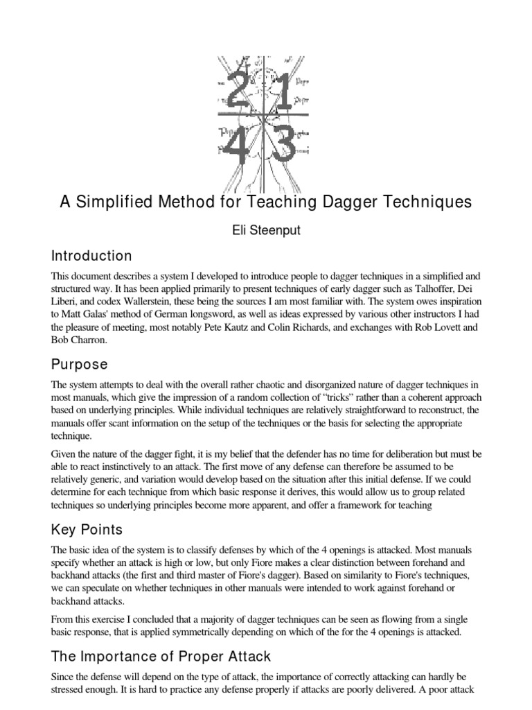 Dagger Defenses | Download Free PDF | Dagger
