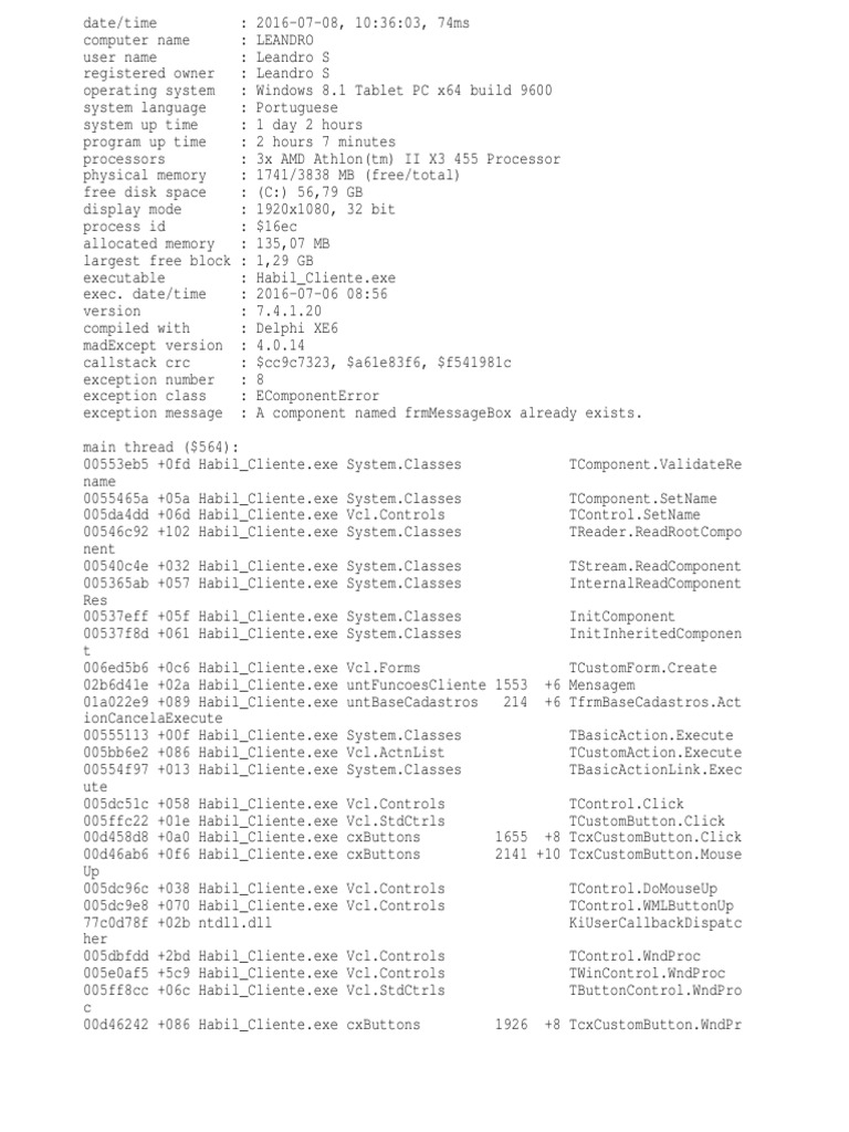 Bug Report | PDF | Input/Output | Usb