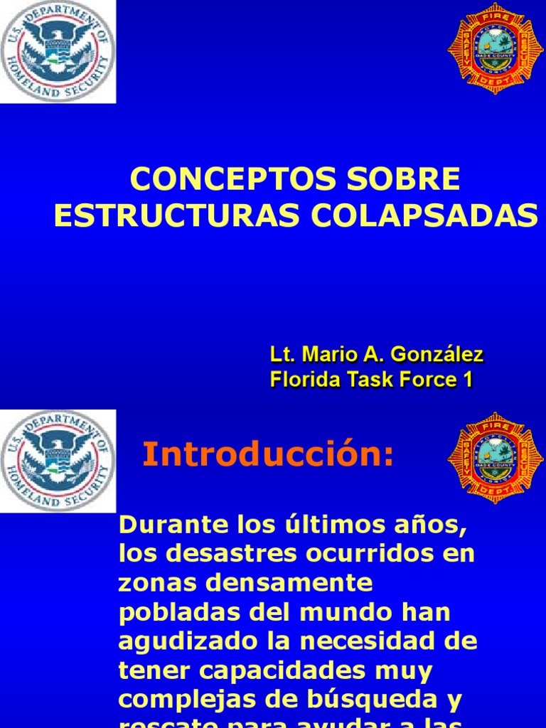 Estructuras Colapsadas PDF | PDF | Desastres y Accidentes | Bienestar