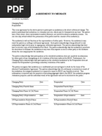 EEOC Mediation Settlement Agreement Sample | PDF | Equal Employment ...