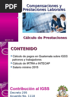 Porcentajes IGSS - INTECAP.ILTRA | PDF | Pensión | Guatemala