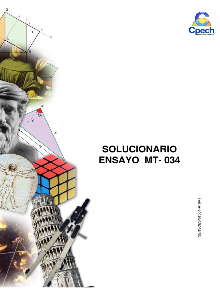 Solucionario Ensayo MT 034 2016 | PDF | Métodos y materiales de enseñanza