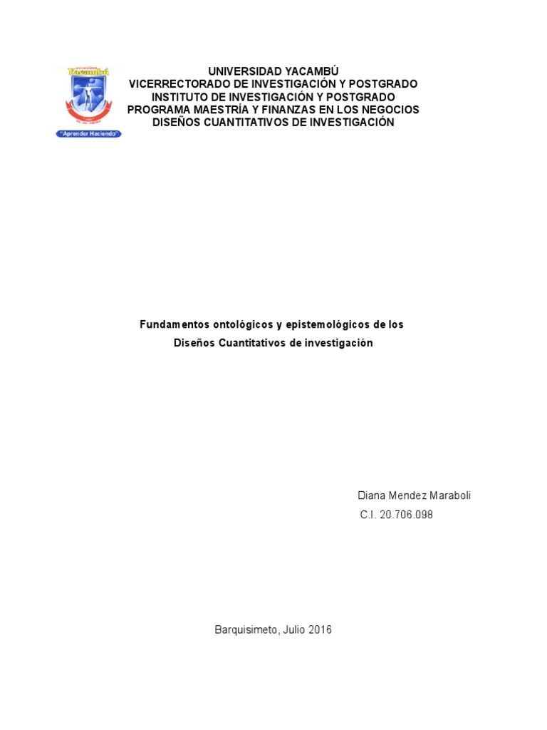 Universidad Yacambú | PDF