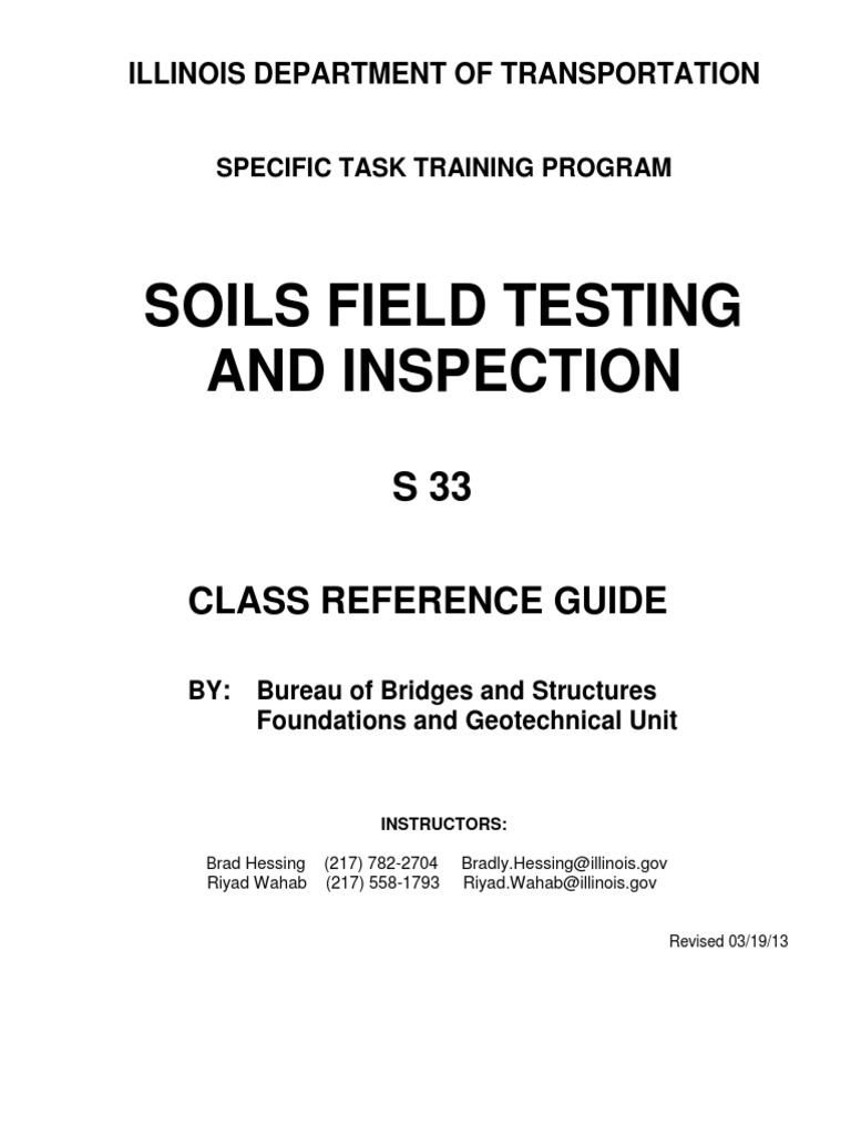 Soil Field Testing | Geotechnical Engineering | Soil | Free 30-day ...