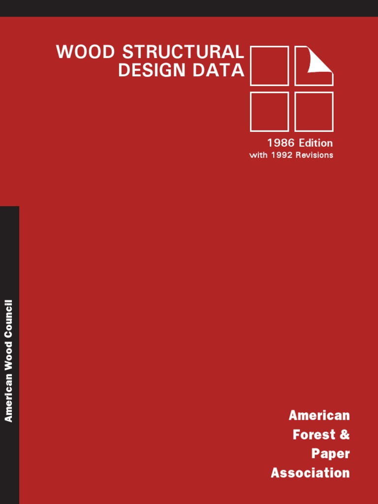 Wood Structural Design Data: 1986 Edition | Download Free PDF | Lumber ...