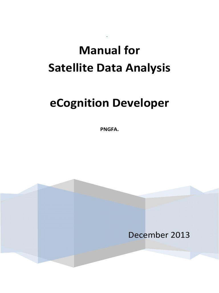 Manual For Satellite Data Analysis ECognition Developer | PDF | Image ...