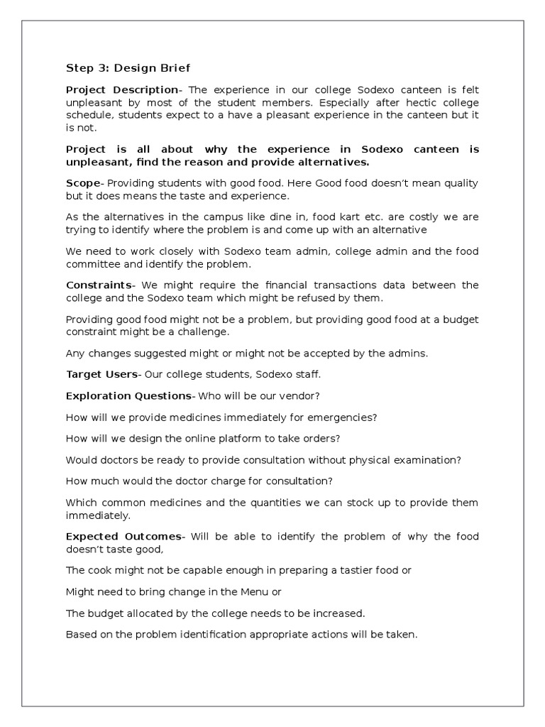Design Thinking Challenge Pdf Design Thinking Stakeholder Corporate