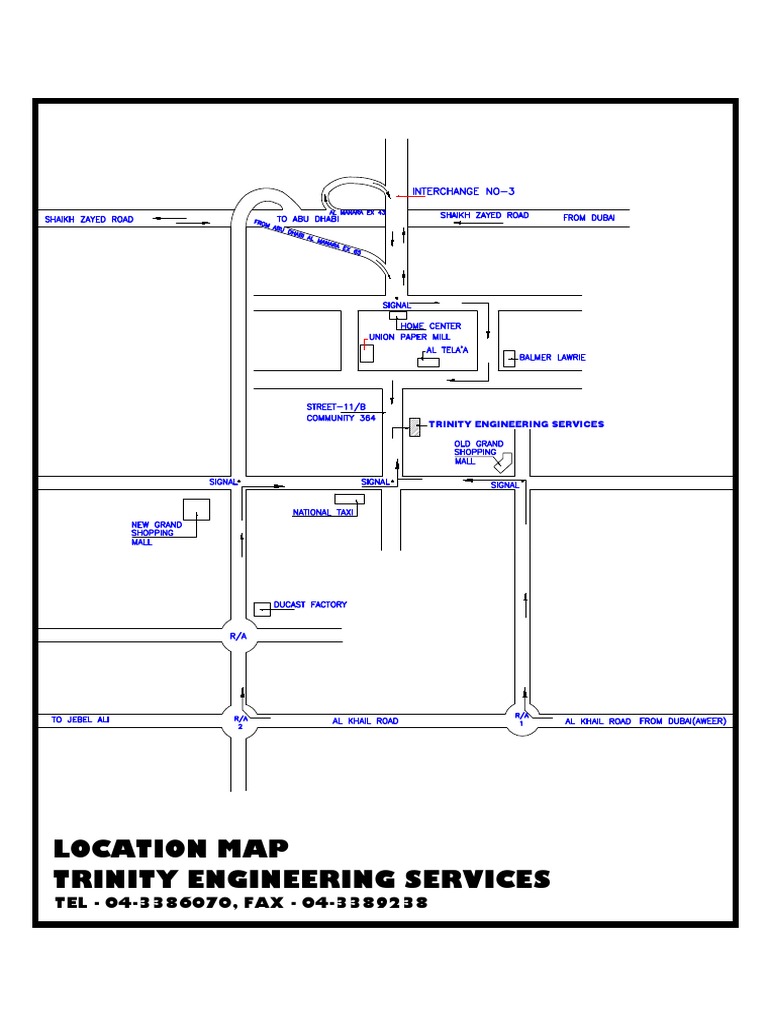 TES Office Location Map | PDF