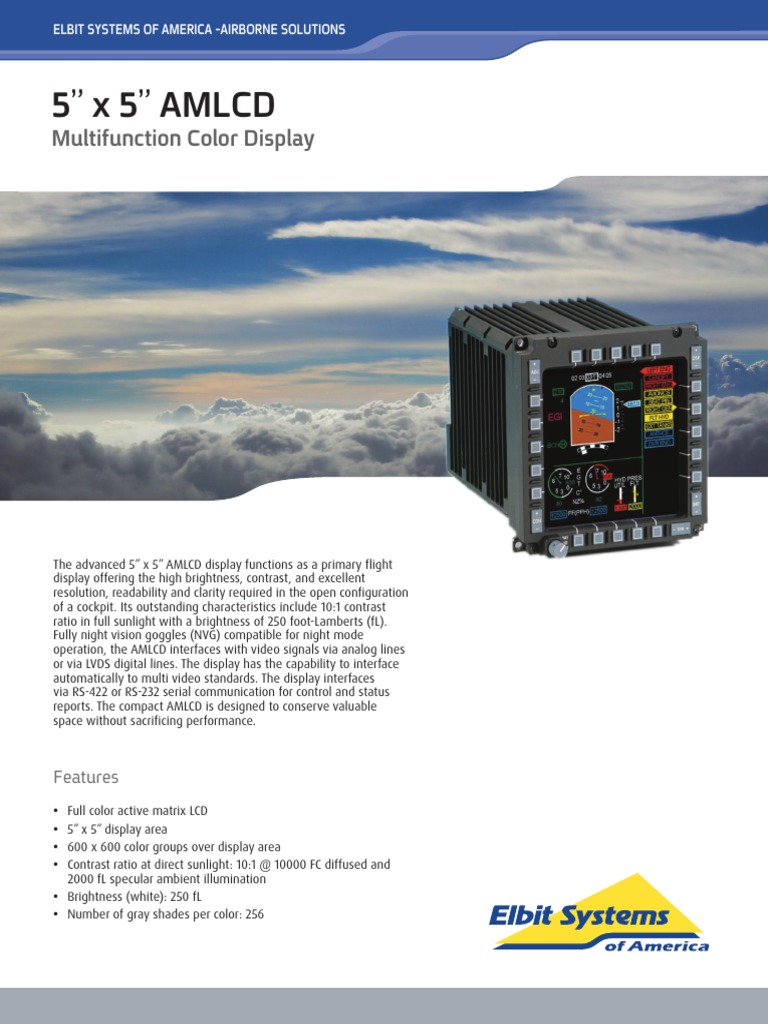 A-10C MFCD Dimensions | PDF