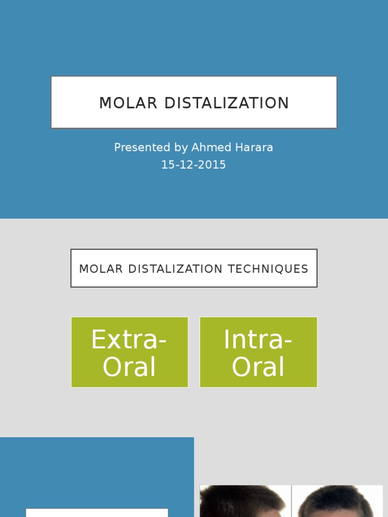Molar Distalization Techniques Presentation | PDF