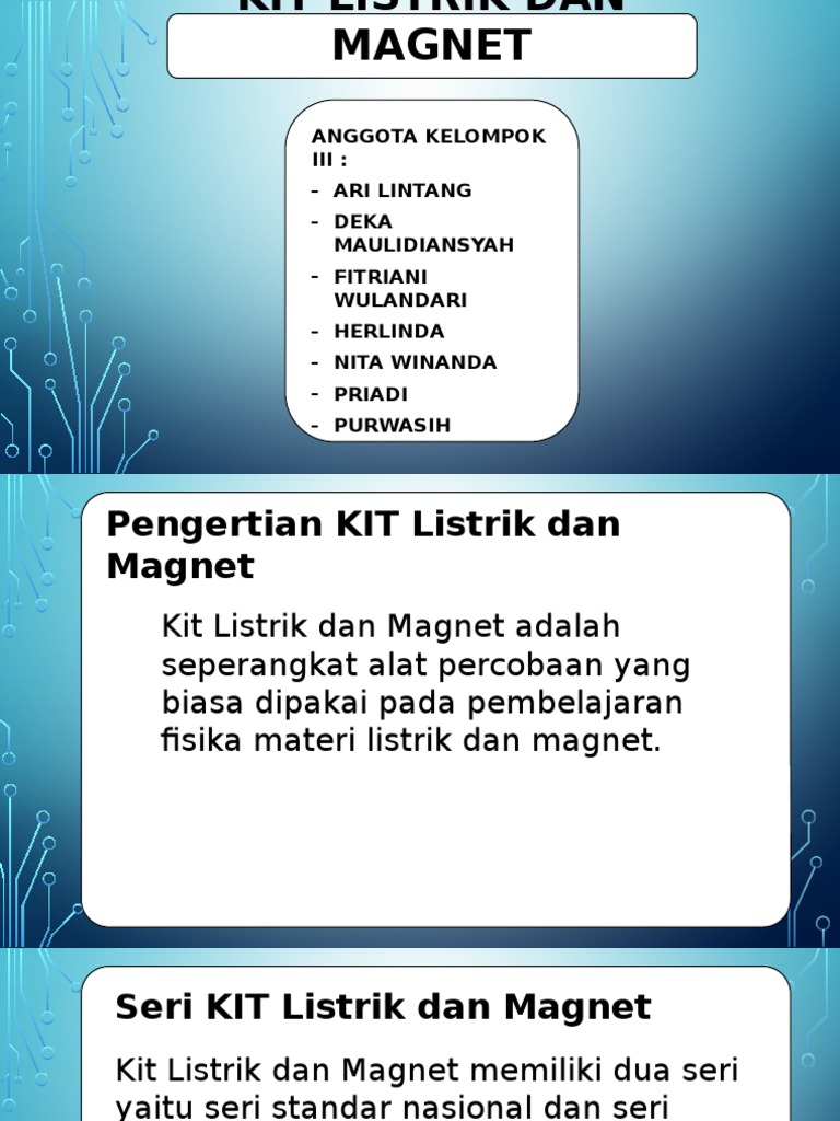 KIT Listrik Dan Magnet | PDF