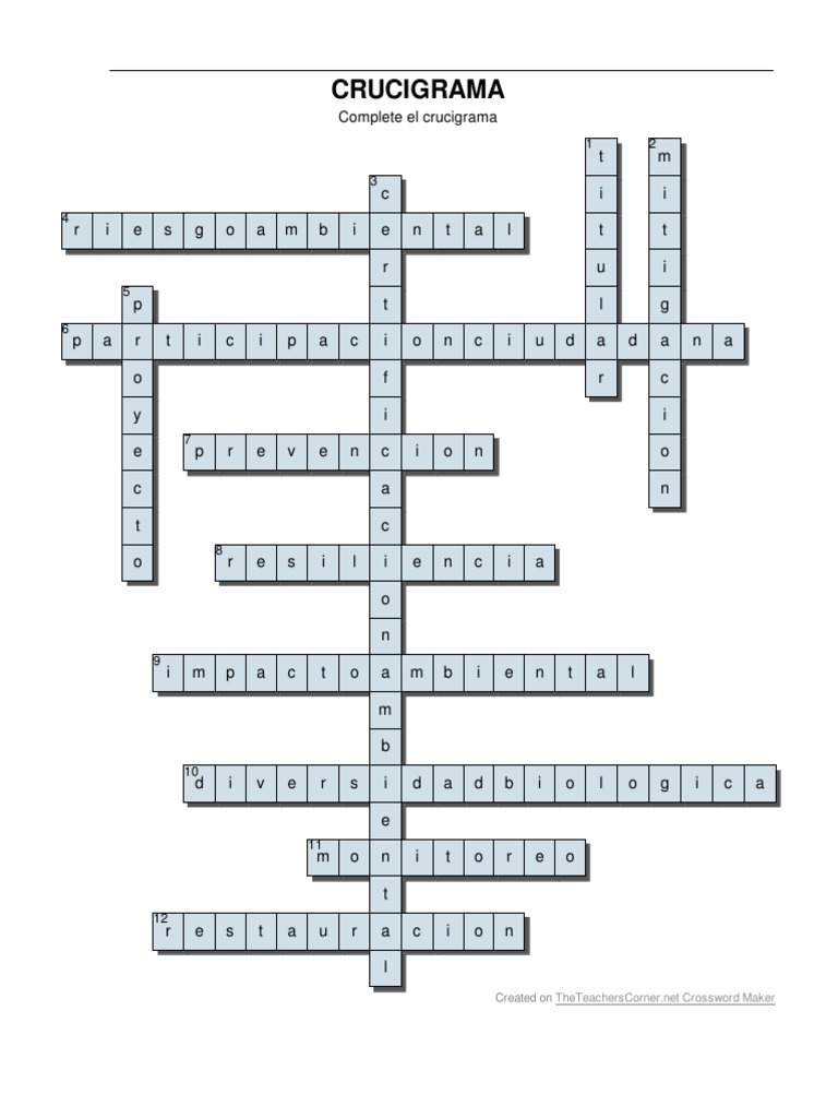 Cruci Resuelto | PDF