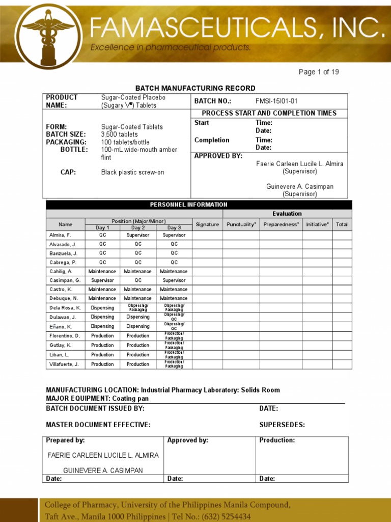 BMR Sugar Coated Placebo Tablets | Tablet (Pharmacy) | Chemical Substances