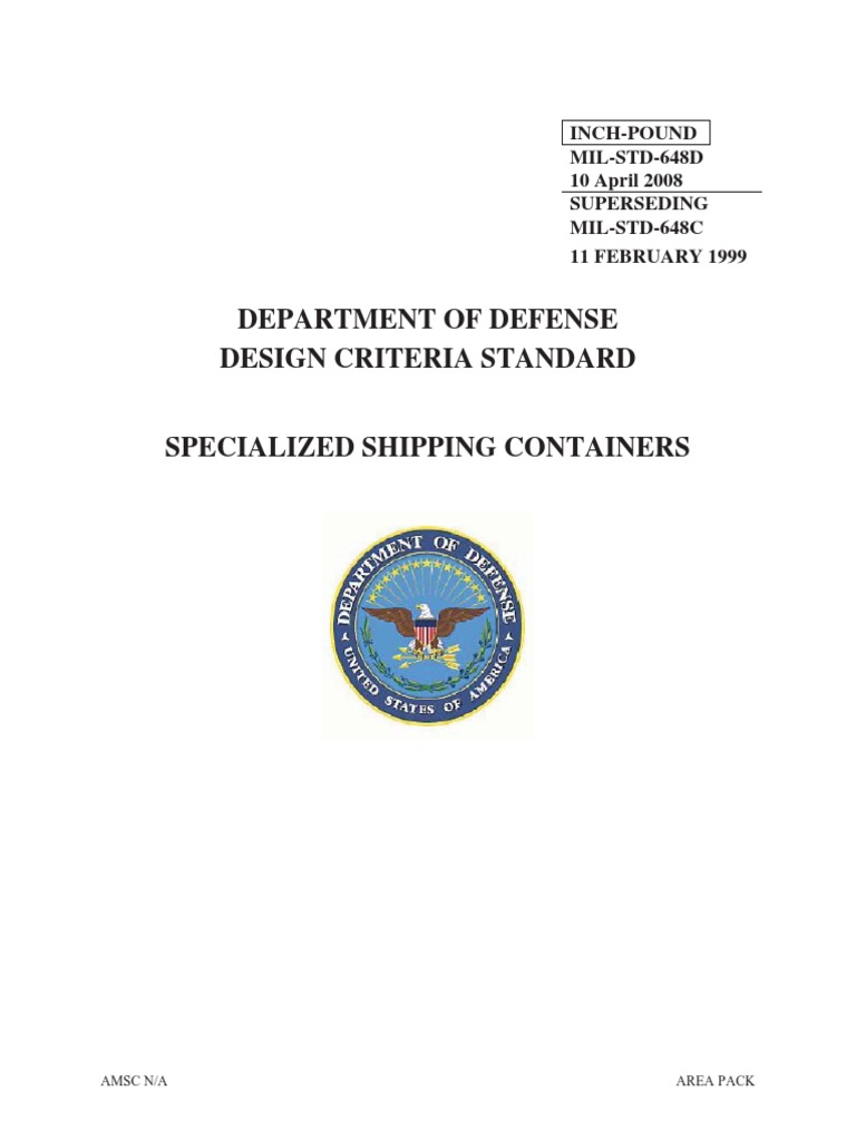Designing Specialized Shipping Containers | PDF | Reliability ...