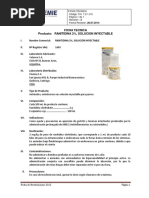 Ficha Tecnica Amoxicilina | PDF | Penicilina | Medicamentos con receta