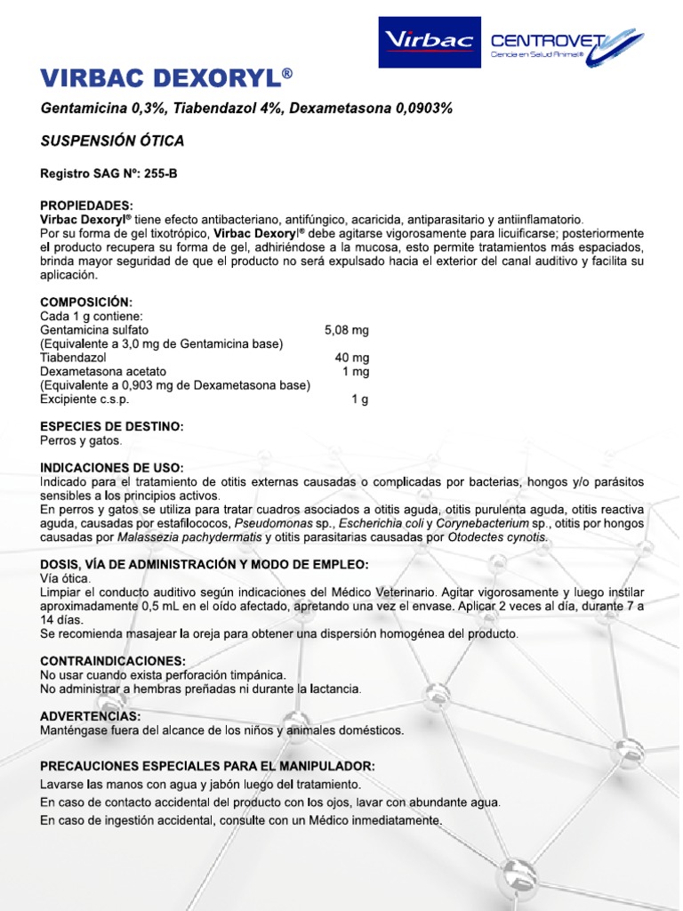 Virbac Dexoryl PDF | PDF