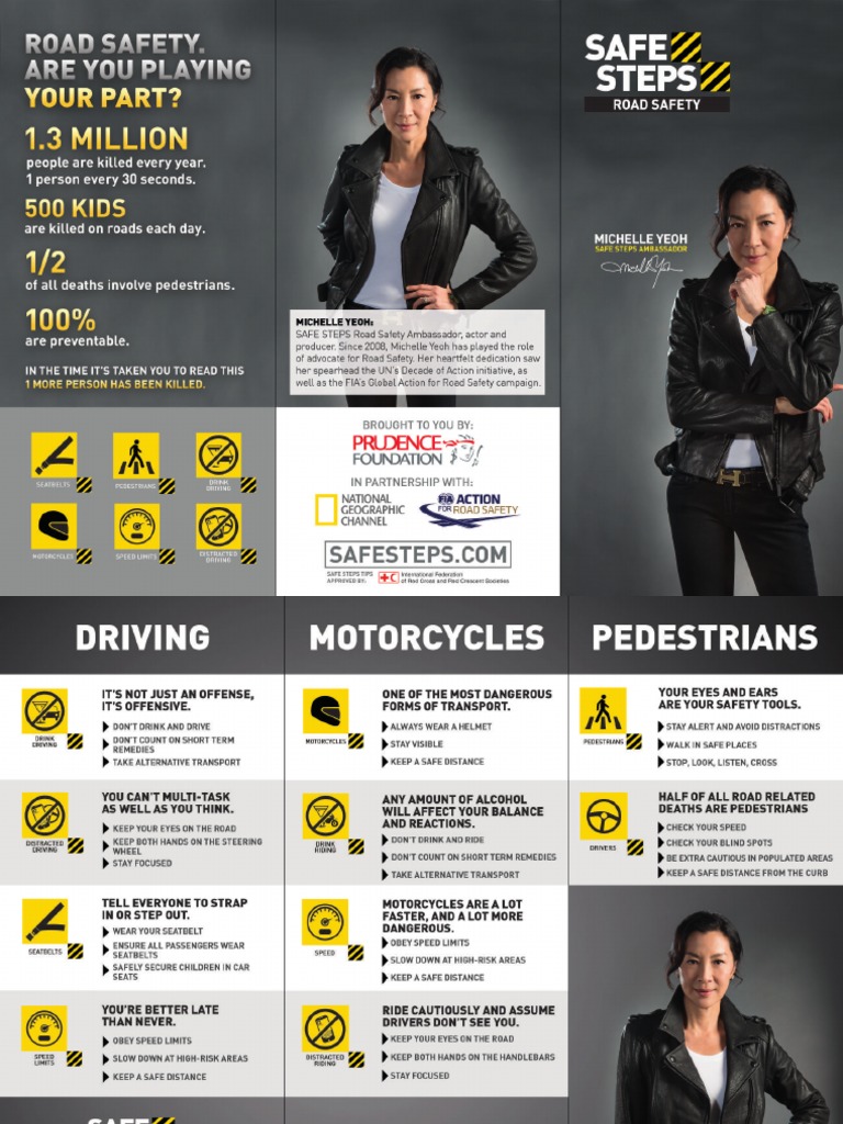 Road Safety Pamphlet | PDF