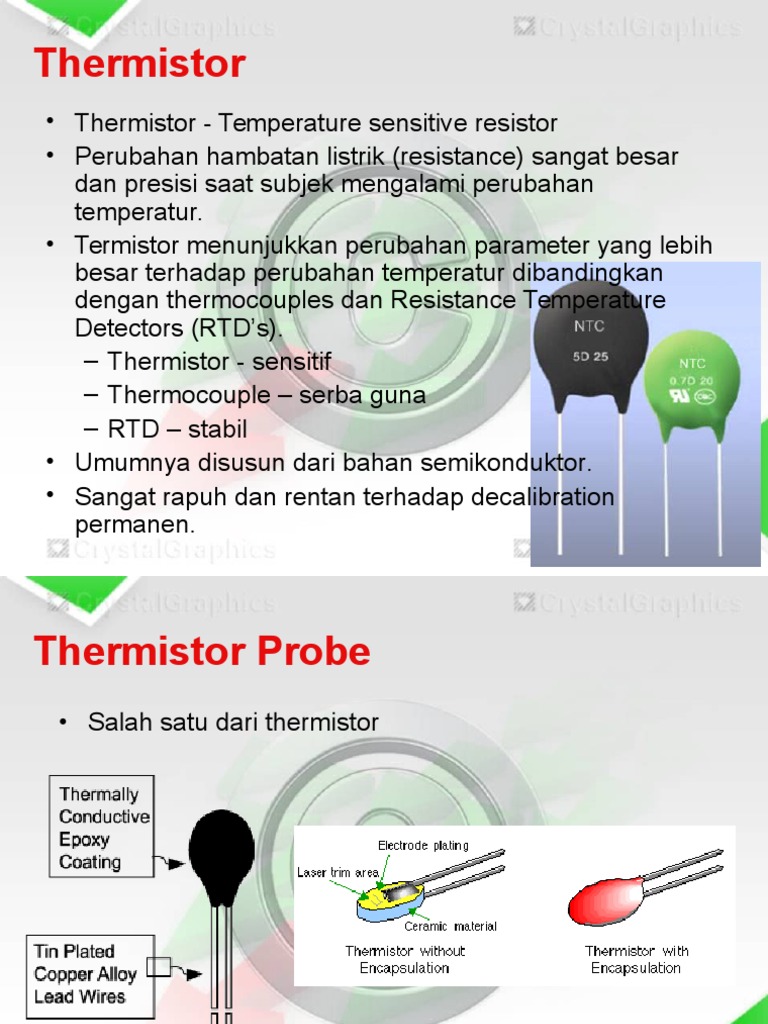 Thermistor RTD Lm35 | PDF | Atmospheric Thermodynamics | Electricity