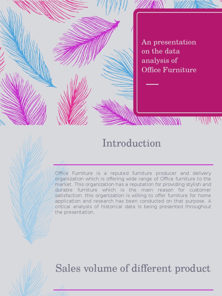 An Presentation On The Data Analysis Of Office Pdf